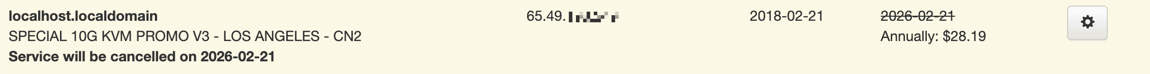 [nodequality] 搬瓦工 SPECIAL 10G KVM PROMO V3 - LOS ANGELES - CN2 评测